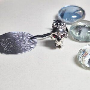 Pandora | Jewelry | Authentic Pandora Game Of Thrones Ghost Direwolf ...